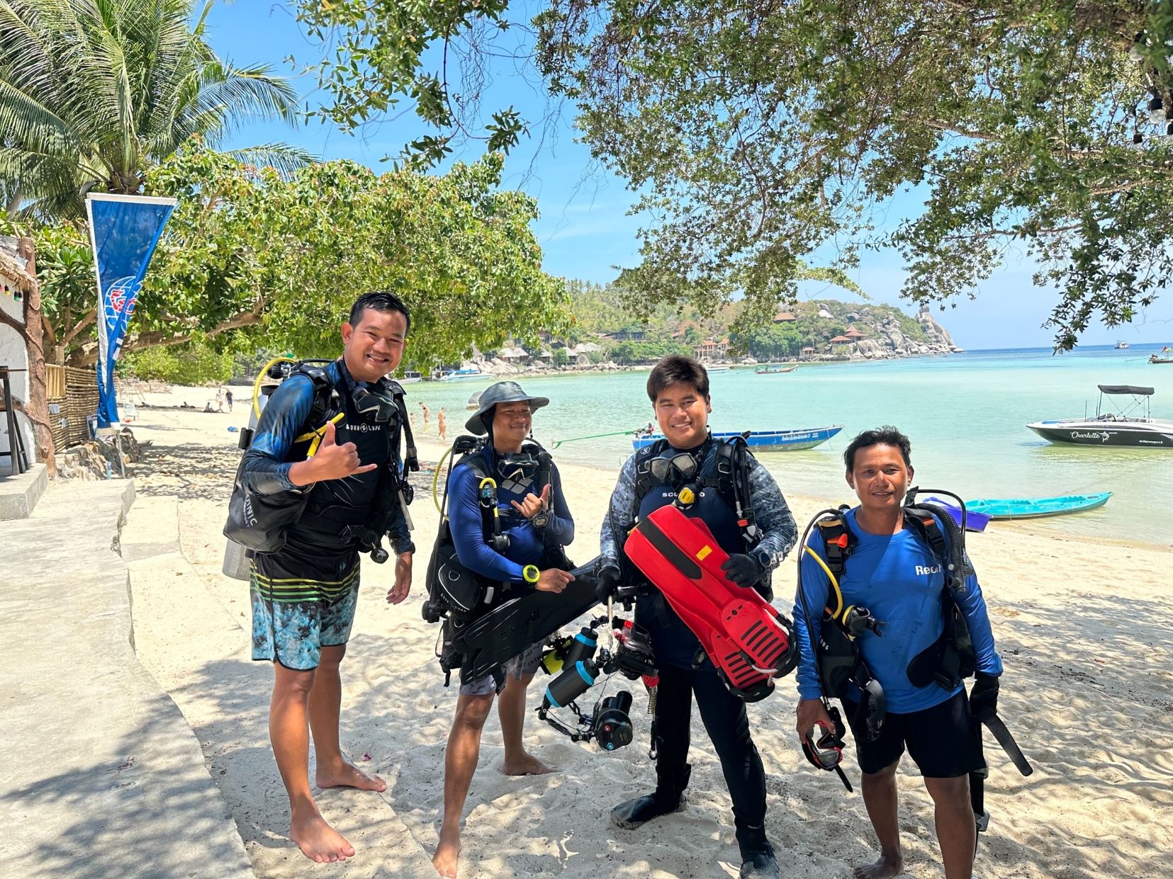 2022 & 2023 PADI AWARE Grantee - Big Bubble Dive Resort, Thailand