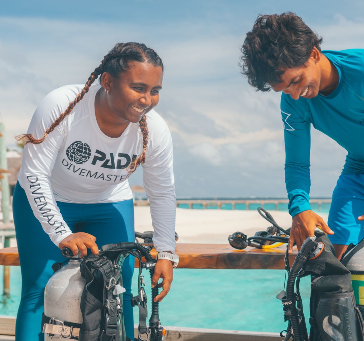 Cursos PADI, Conservación, Afiliación y Tienda