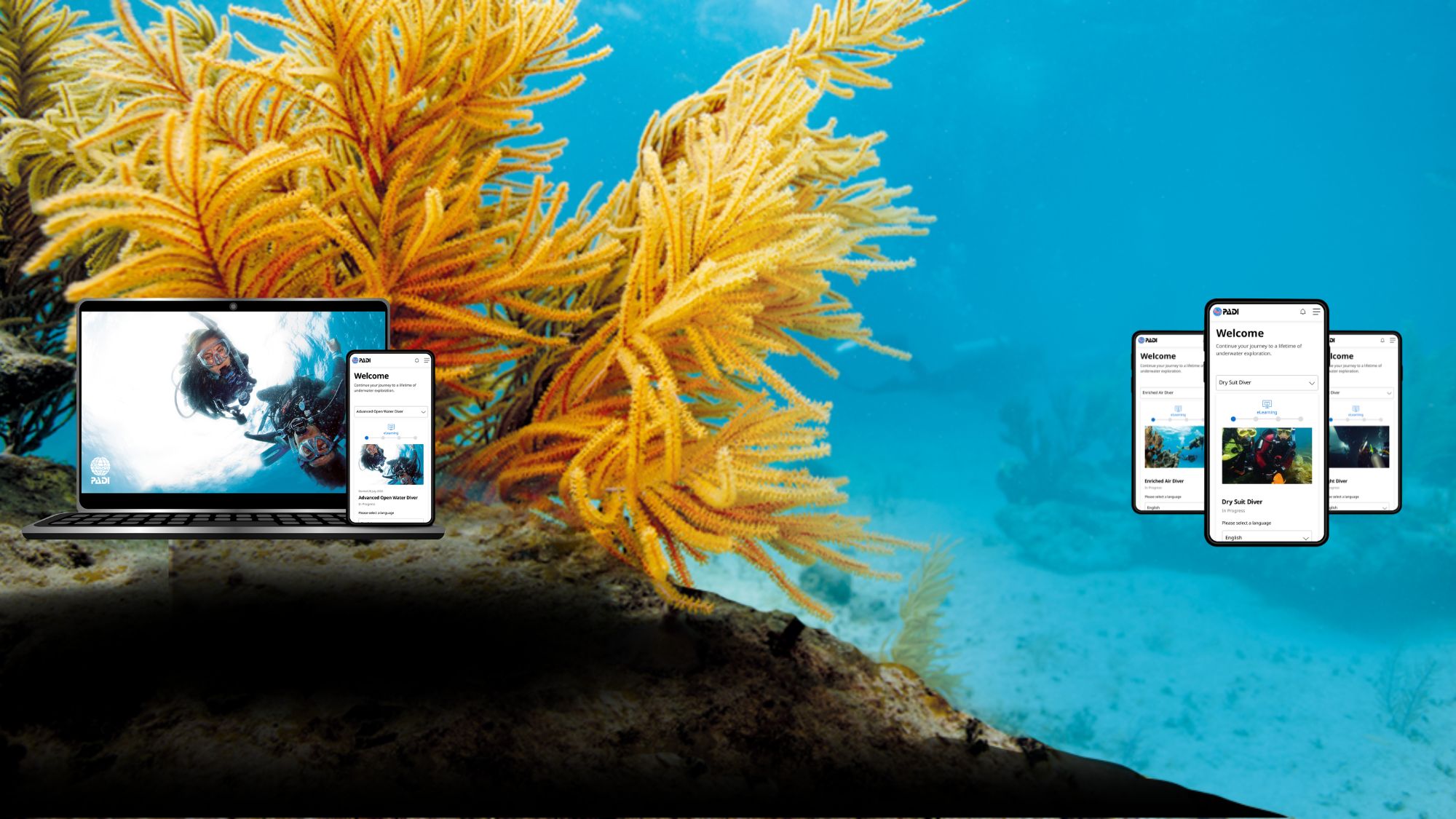 PADI潛水啟航，冒險開始
